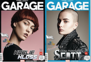 Garage Magazine and Marvel Turn Supermodels into Super Heroes