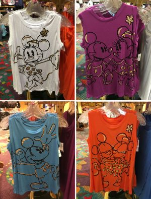 New Women’s Apparel for Spring Season at Disney Parks