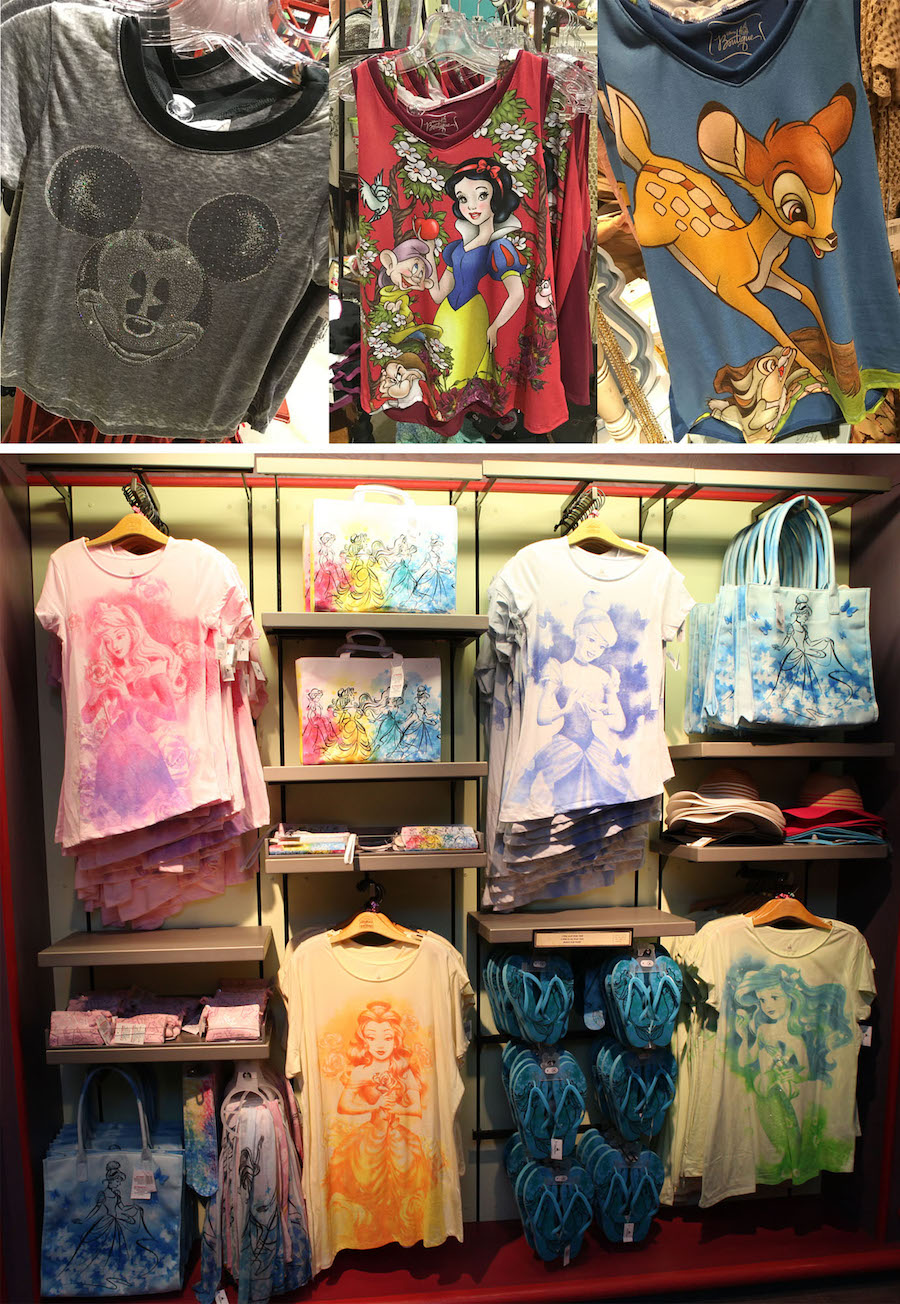 New Women’s Apparel for Spring Season at Disney Parks