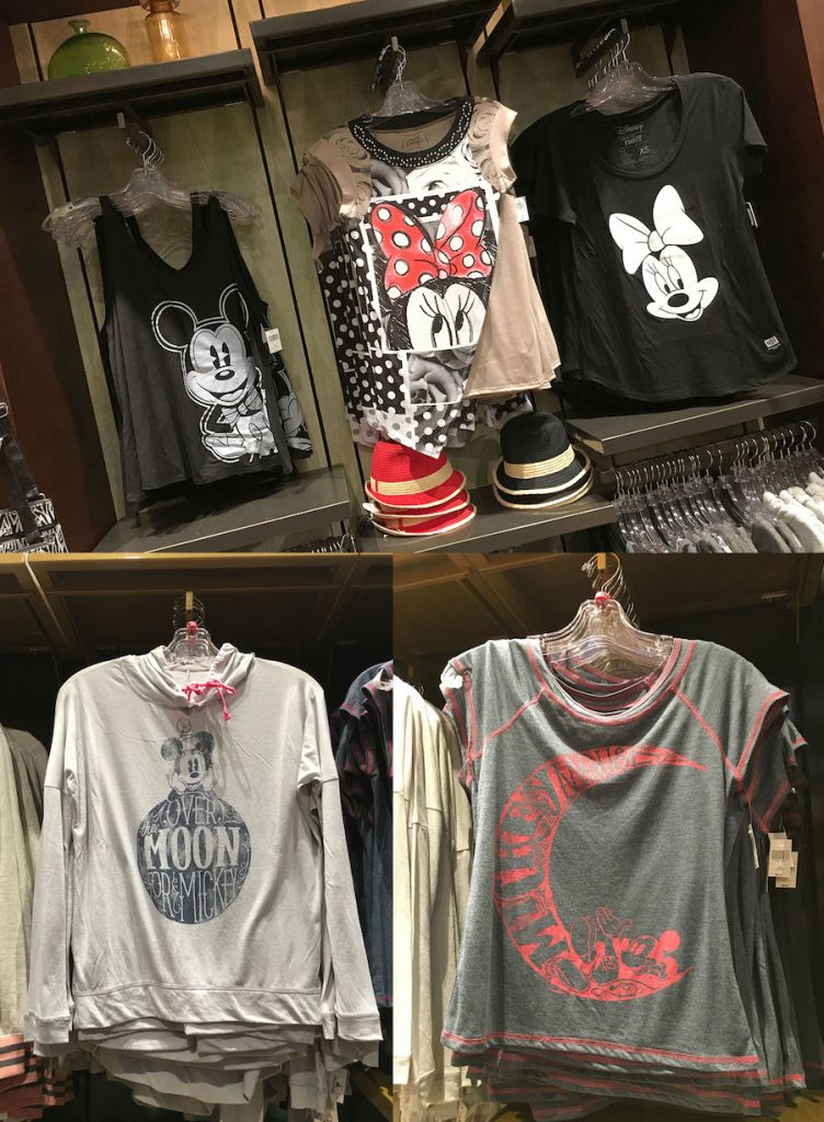 New Women’s Apparel for Spring Season at Disney Parks