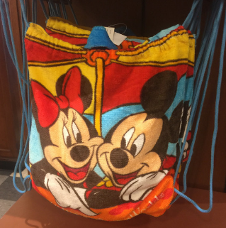 Disney Discovery- Disney Towel/Terry Cloth Backpack - Discovery