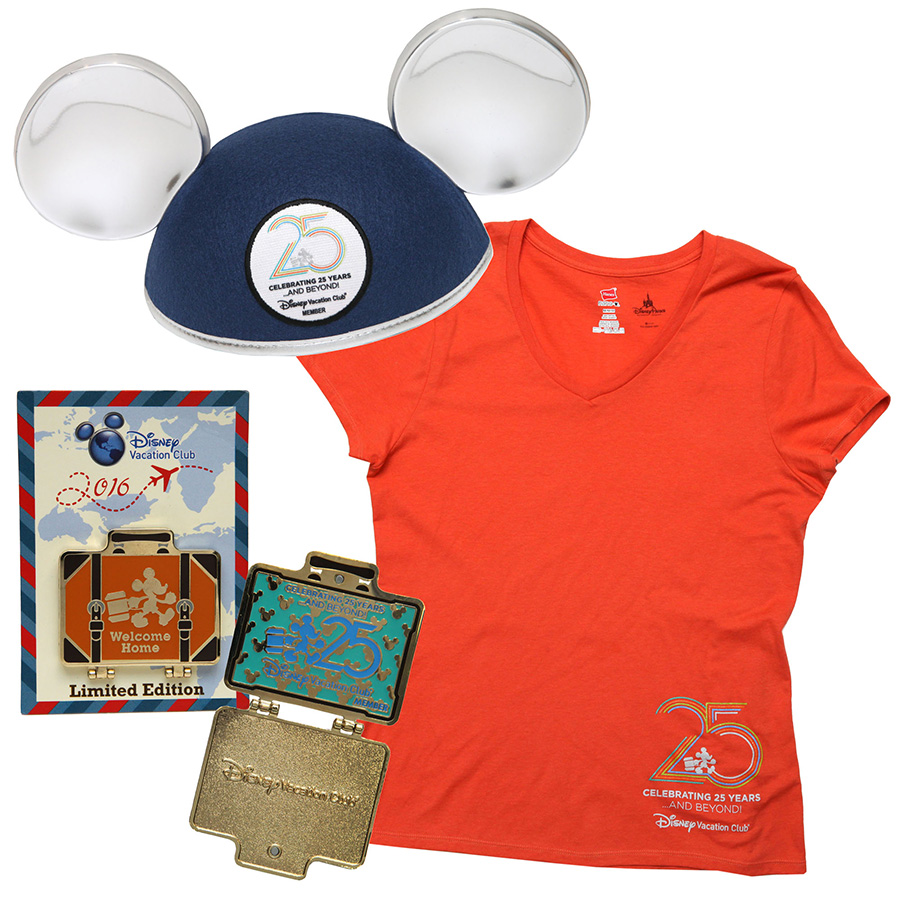25th Anniversary DVC Merchandise Revealed - Shop