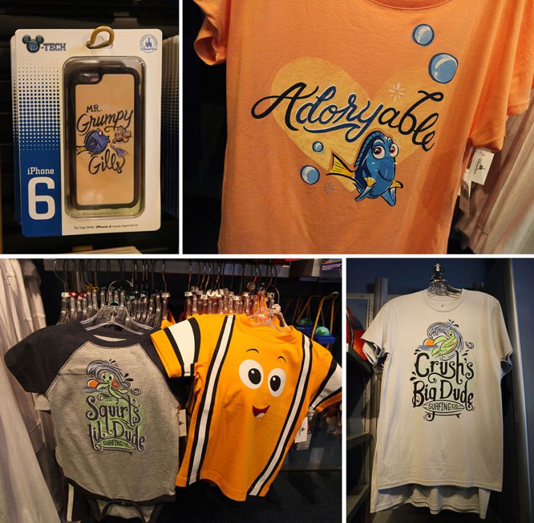 New Finding Nemo Merchandise Hits Disney Parks - Shop