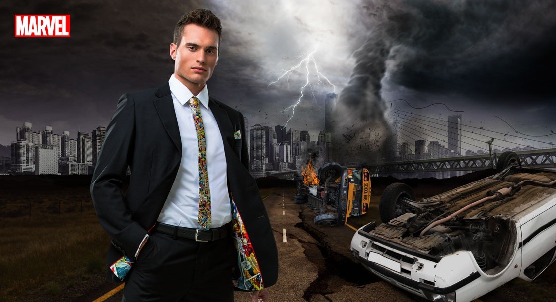Marvel And DC Comics Release Business Suits That Will Reveal Your ...