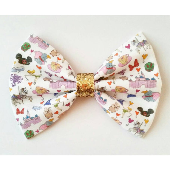 Disney Parks Inspired Bow to Show Your Love - Fashion