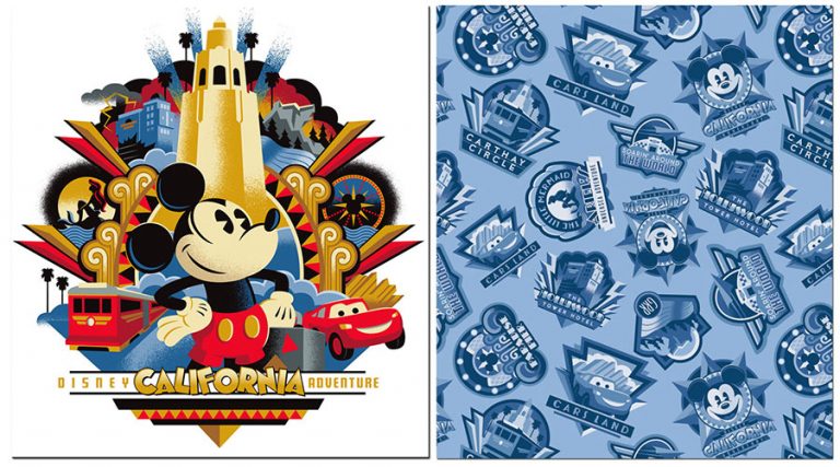 California Adventure Releases New Artwork and New Merchandise! - Shop