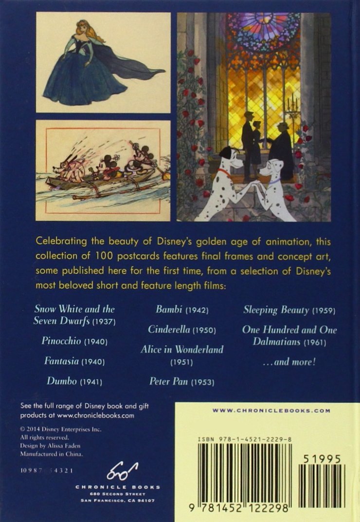 Disney Discovery- The Art Of Disney Card Book - Discovery