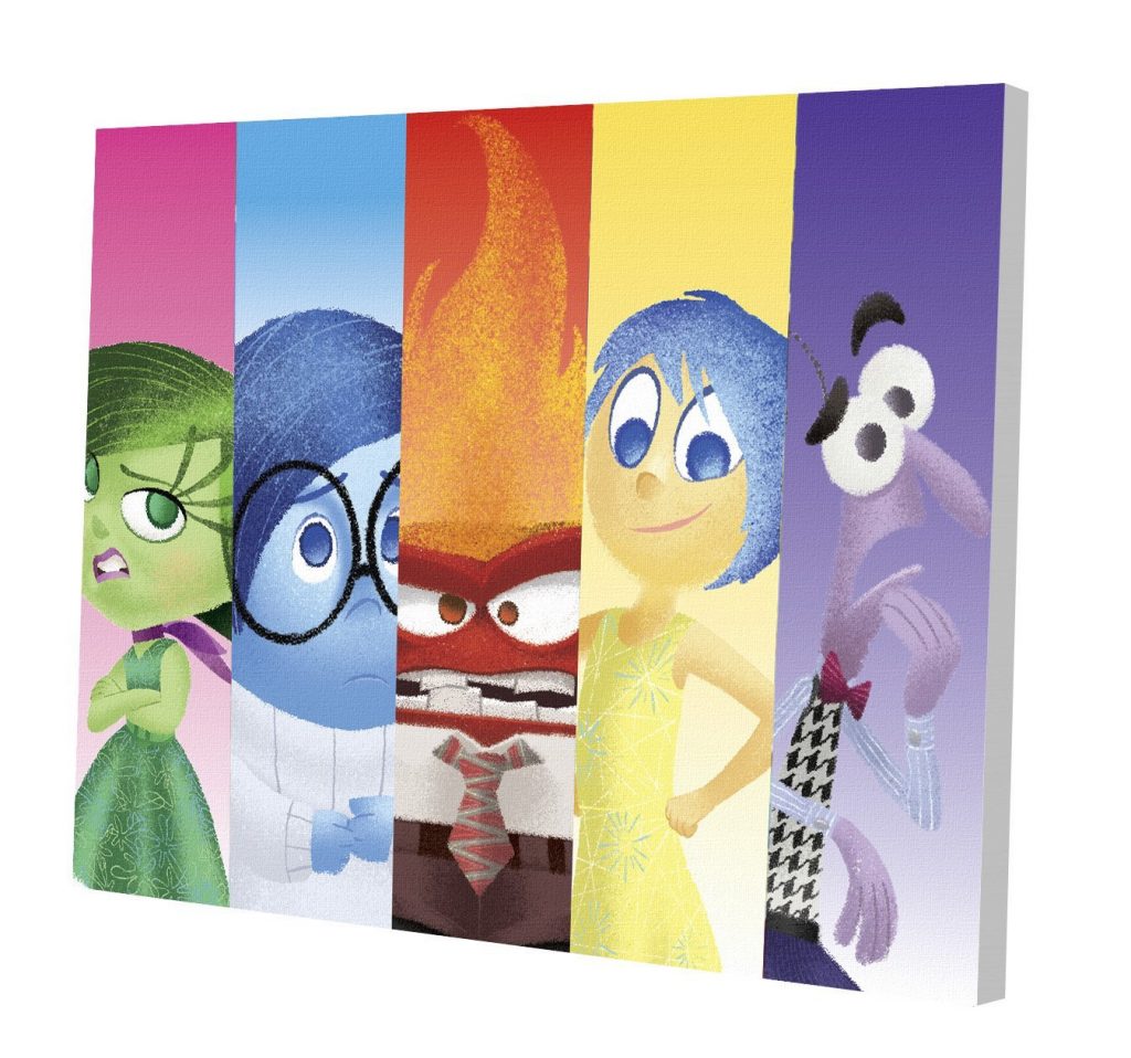 Disney Discovery- Inside Out LED canvas - Decor