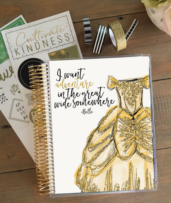 Organize your life in style with these Disney Princess planner covers ...
