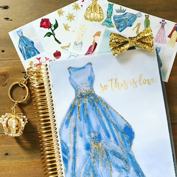 Organize your life in style with these Disney Princess planner covers ...