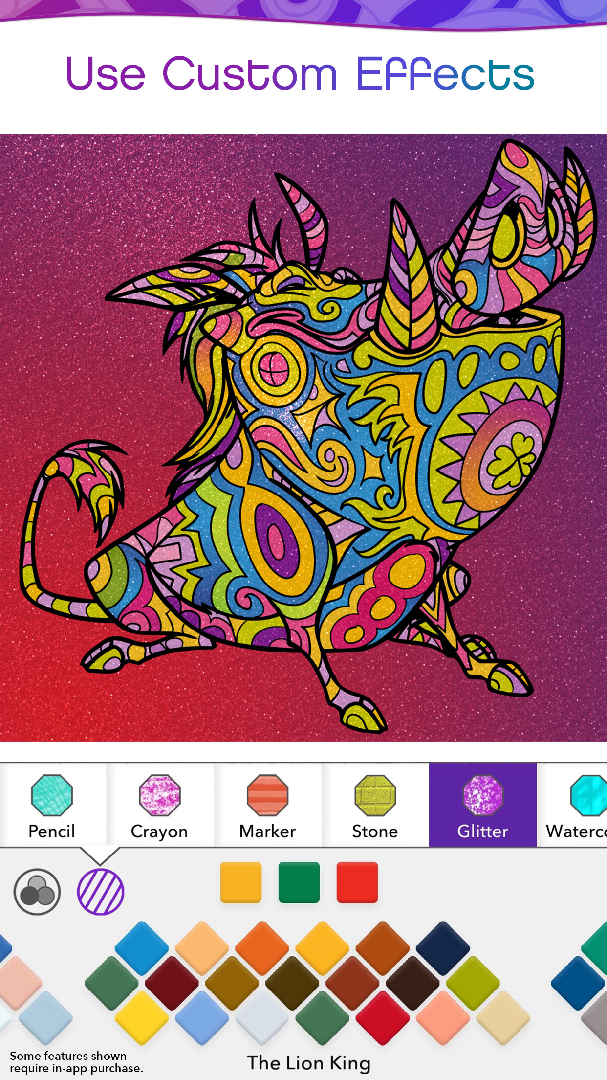 Love To Color? The Color by Disney App For Mobile Devices Was Made For ...
