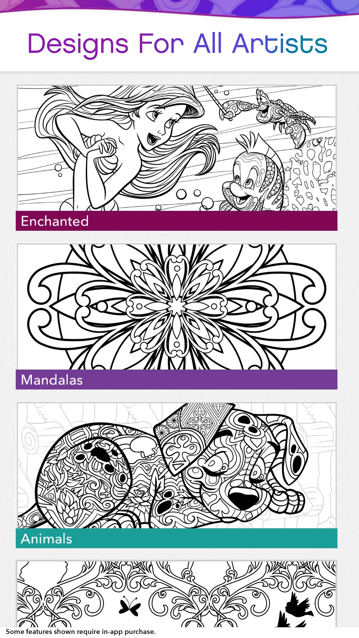 Love To Color? The Color by Disney App For Mobile Devices Was Made For ...