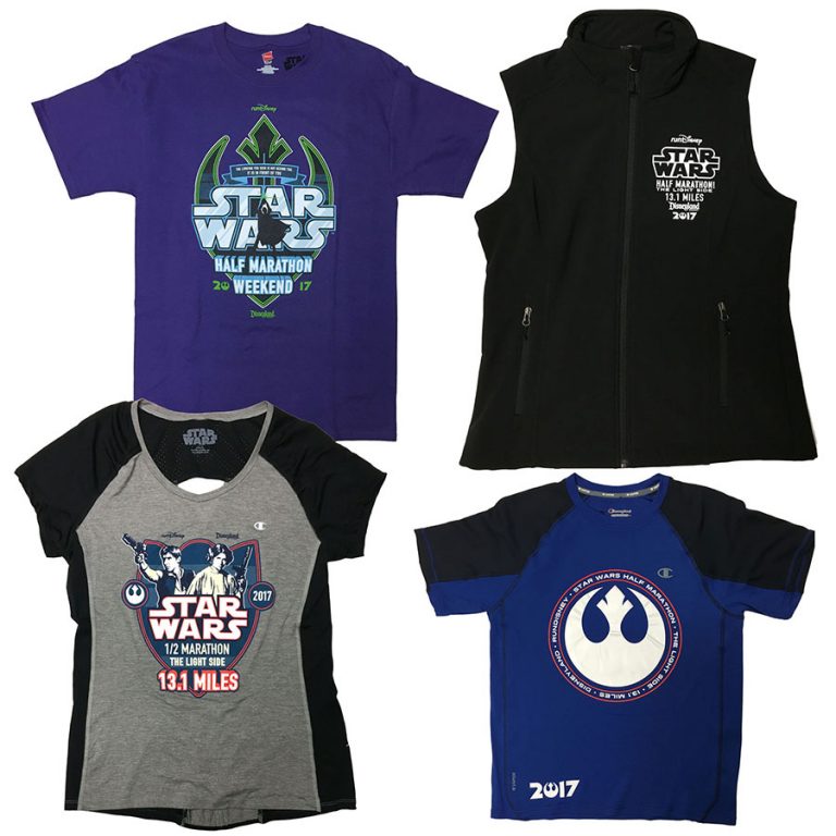 New merchandise released for the Star Wars Half Marathon - Disneyland