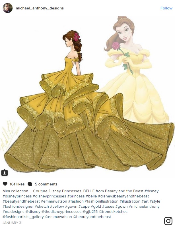 Michael Anthony Designs Debuts a Couture Collection on Instagram ...