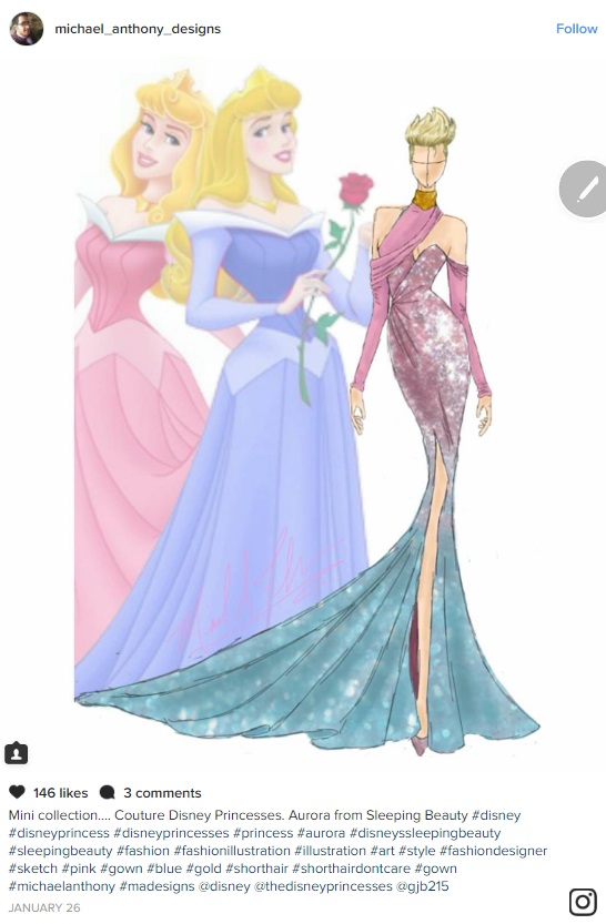 Michael Anthony Designs Debuts a Couture Collection on Instagram ...