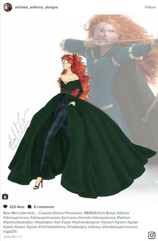 Michael Anthony Designs Debuts a Couture Collection on Instagram ...