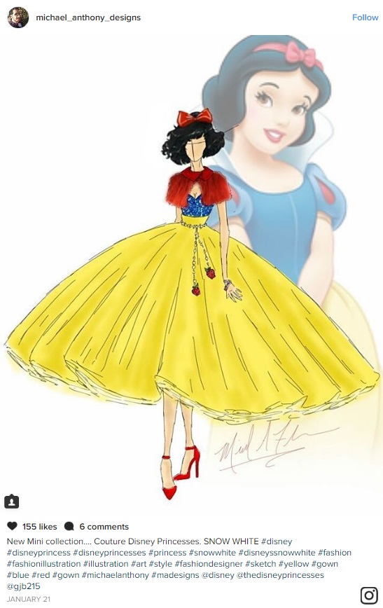 Michael Anthony Designs Debuts a Couture Collection on Instagram ...