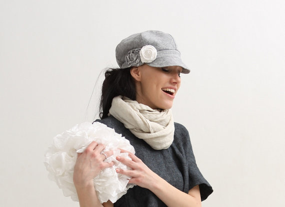 Extra! Extra! Read all about it! Newsboy caps are back in style ...