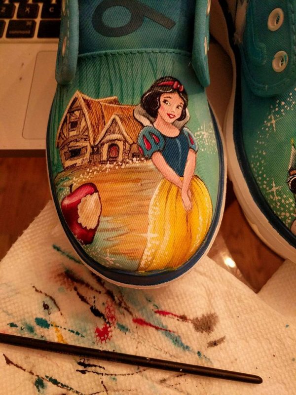 Custom Painted Shoes Add Magic to Your Walt Disney World Visit! - Fashion