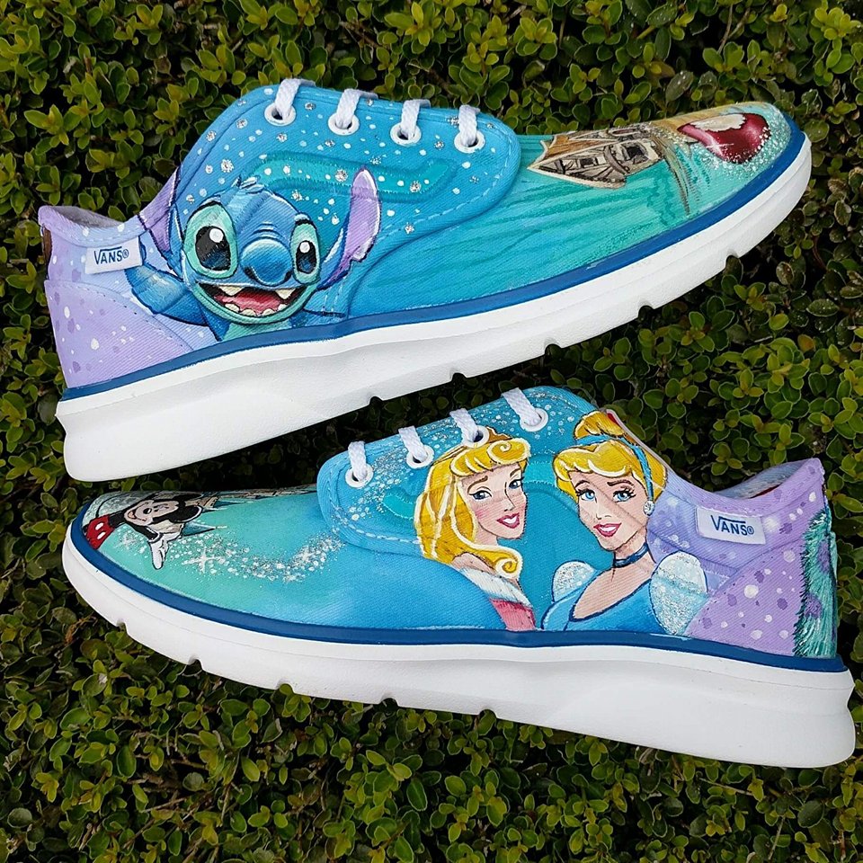 Custom Painted Shoes Add Magic to Your Walt Disney World Visit! - Fashion