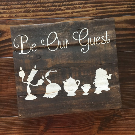 Welcome Your Guests With Some Rustic Appeal With This "Be Our Guest ...
