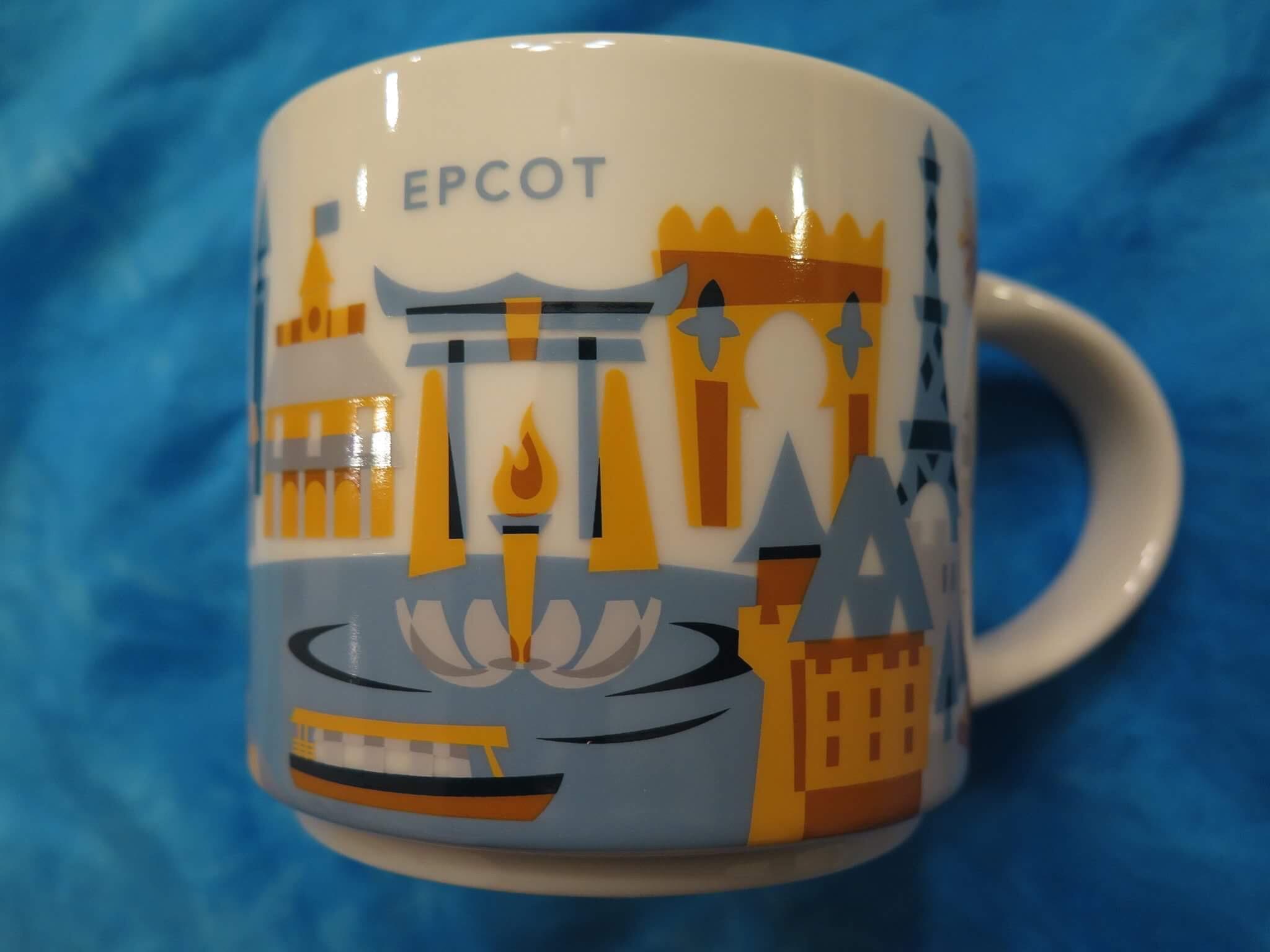 Epcot Gets 2 New Starbucks Mugs In Addition To The 35th Anniversary Mug ...