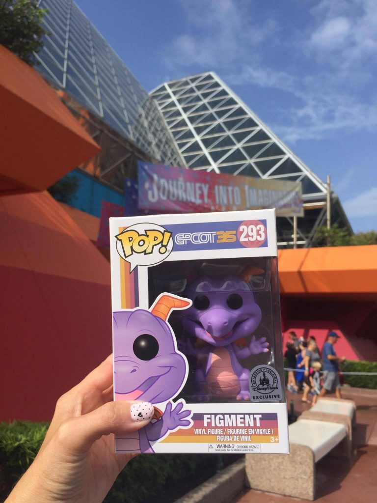 Epcot 35th Anniversary Figment Disney Theme Park Exclusive Has Been ...