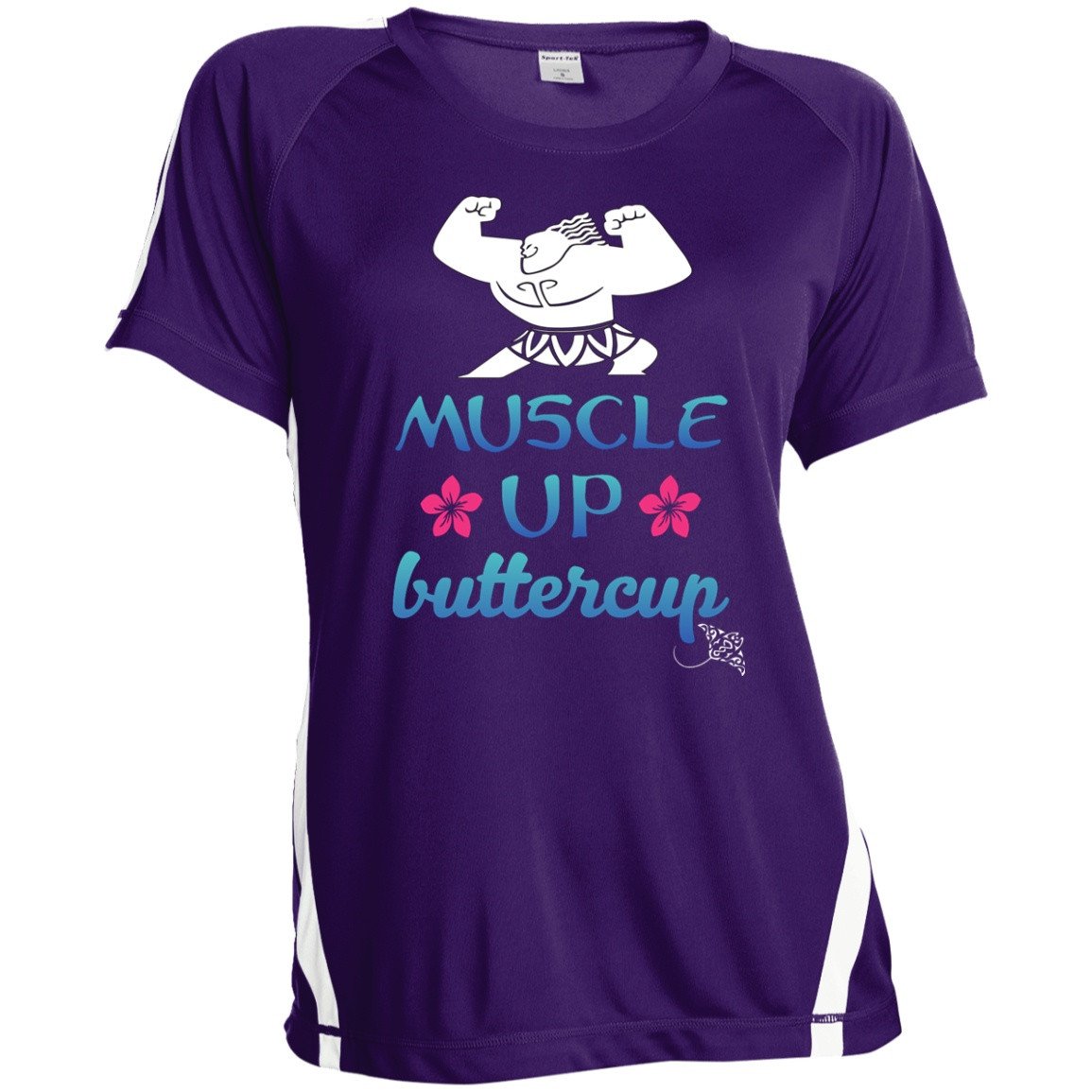 Muscle Up Buttercup with Maui Inspired Graphic Apparel - Fashion