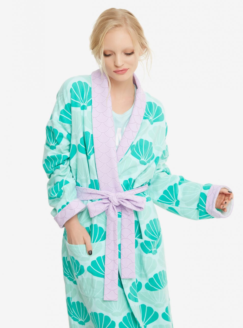 Stay Cozy Mermaid Style with the Ariel Shell Robe - Style
