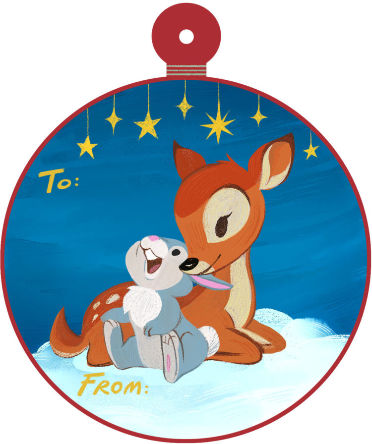 Add a Dash of Magic to Your Gifts with Disney Holiday Gift Tags - Decor