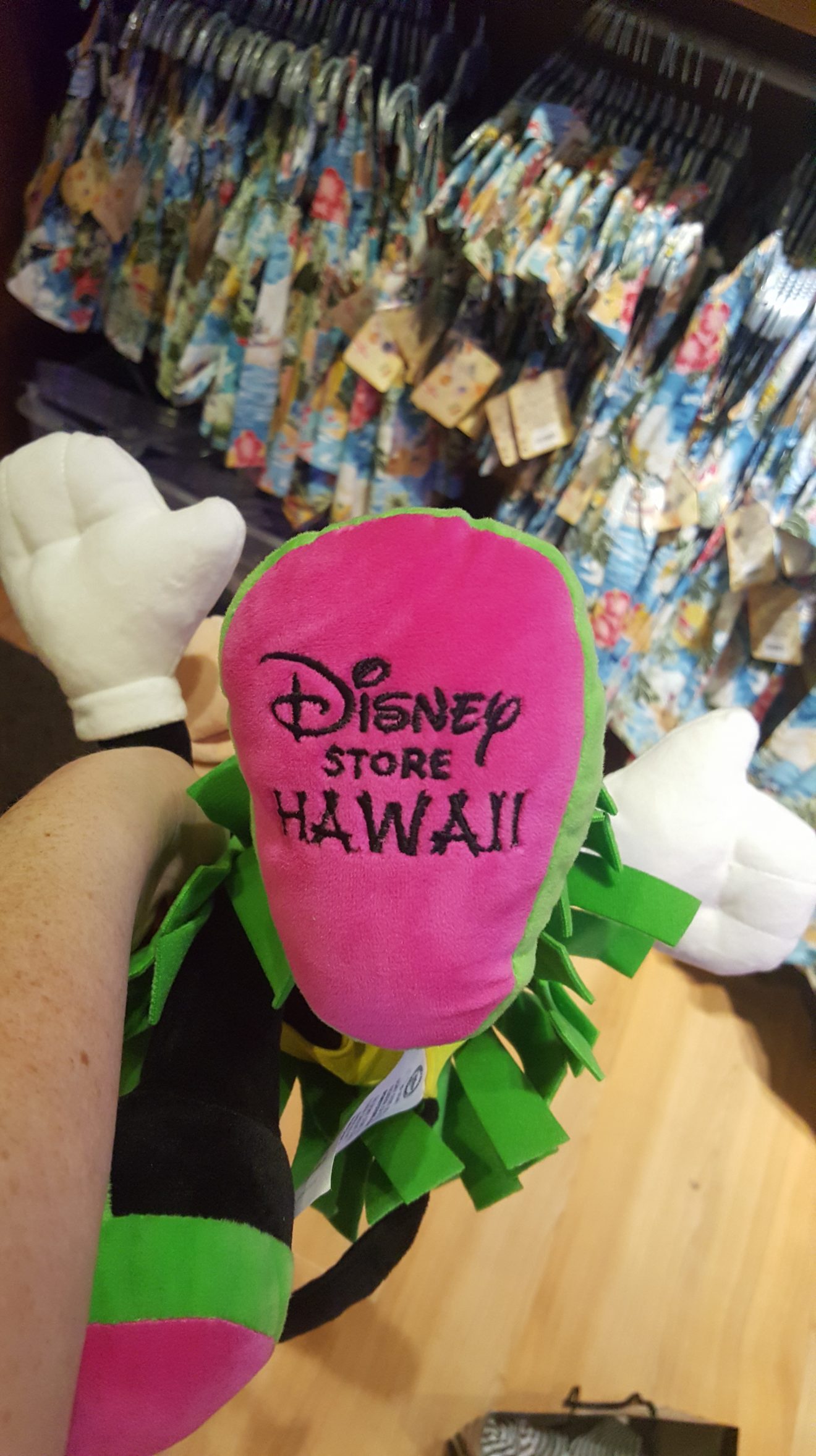 Grab A Souvenir In Hawaii From The Disney Store In Honolulu!