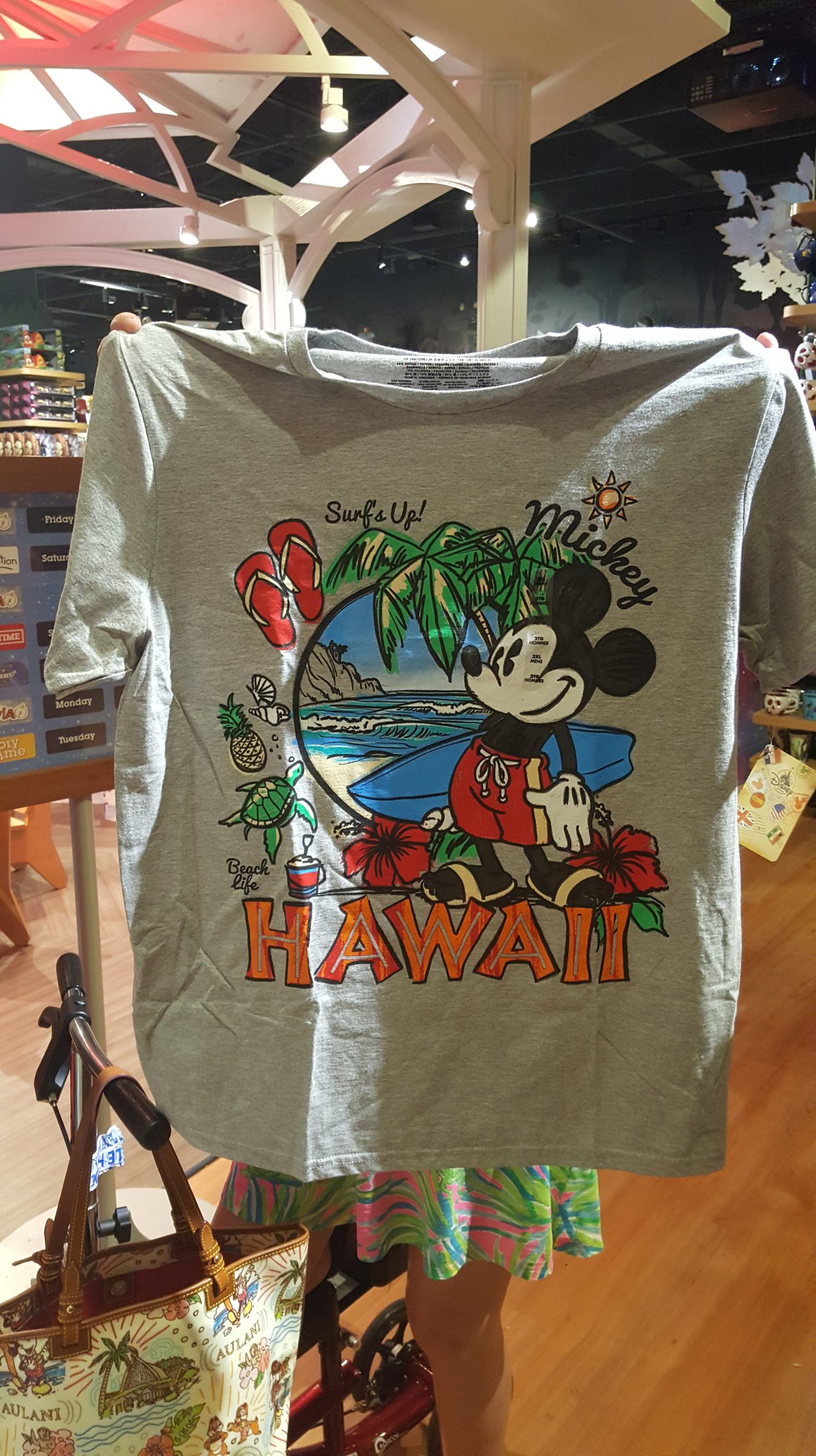 Grab A Souvenir In Hawaii From The Disney Store In Honolulu!