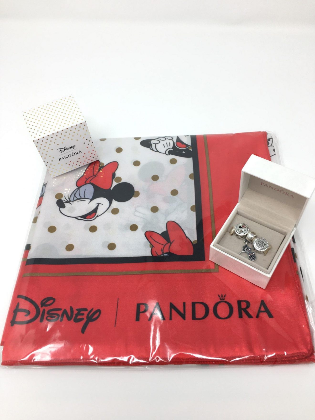 New Rock the Dots Minnie Mouse Pandora Charm Set - Jewelry