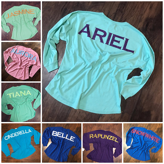Get Cozy and Stylish with these Disney Princess Inspired Spirit Jerseys ...
