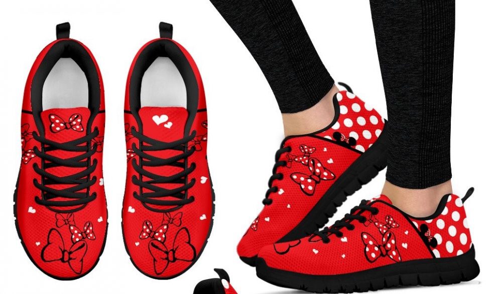 We Love these Sweetheart Minnie Mouse Sneakers