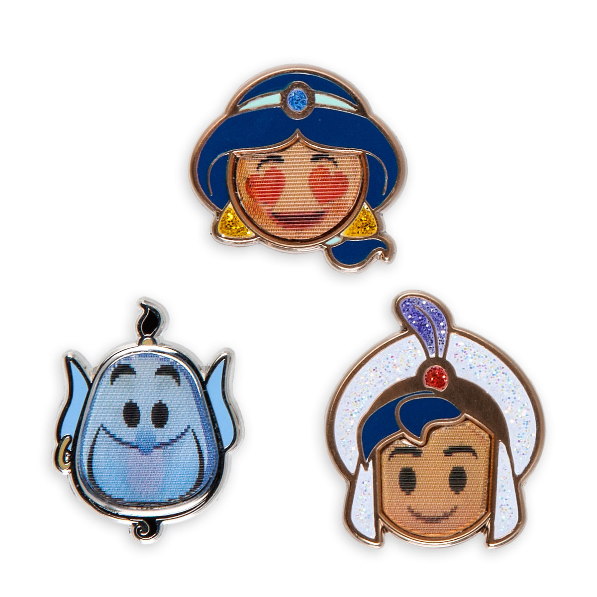 Customize Your Look With These Aladdin Emoji Pins - Shop