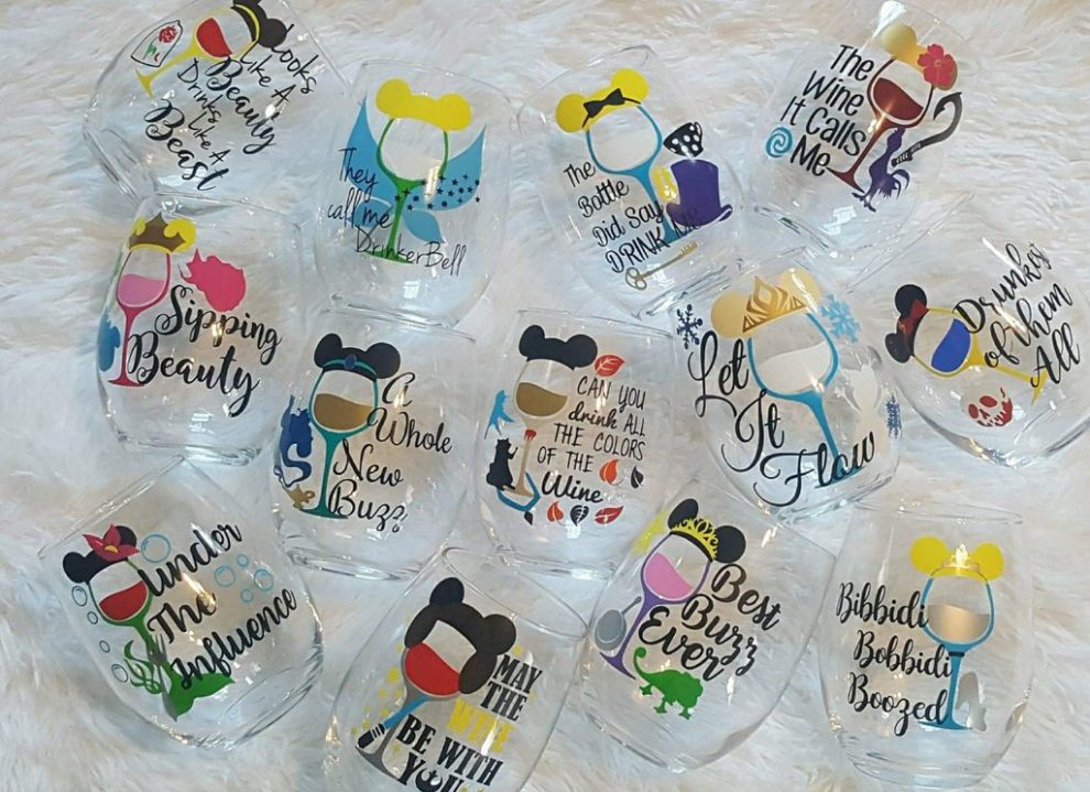 Three Cheers for These Disney Princess Wine Glasses - Shop