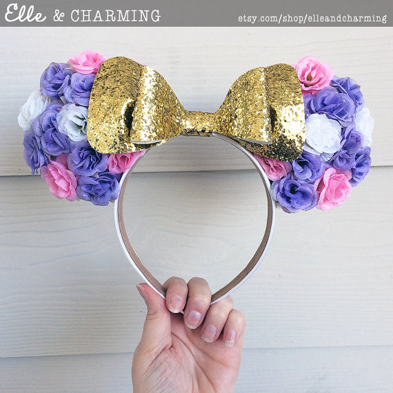 Floral Ears That Are Perfect for the Flower and Garden Festival!