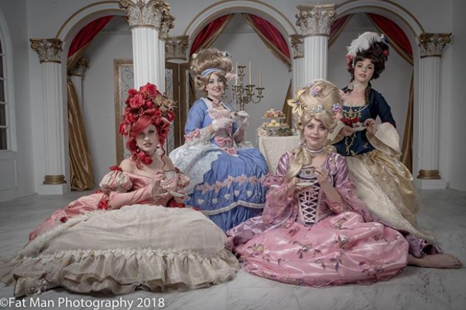 Rococo Disney Princess Inspired Cosplay Photo Shoot - Fashion
