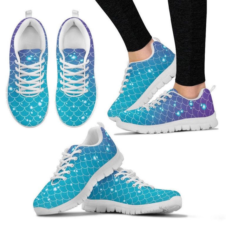 These Little Mermaid Inspired Sneakers are the Bubbles - Style