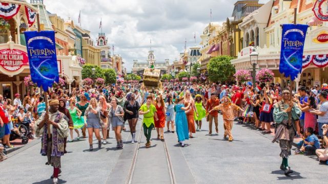 Peter Pan Bounds Over Magic Kingdom - Disney Bounding