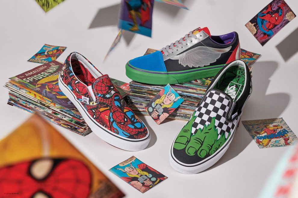 Take Your Fashion To Super Hero Status With the Marvel X Vans ...