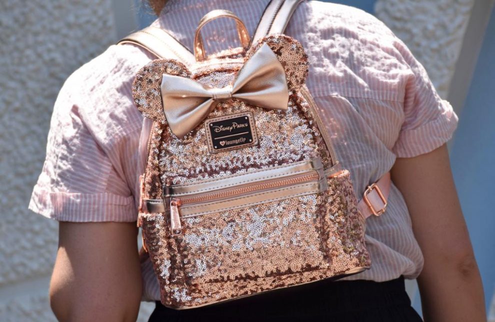 The Rose Gold Minnie Backpack And Wallet Are Now On the Shop Disney ...
