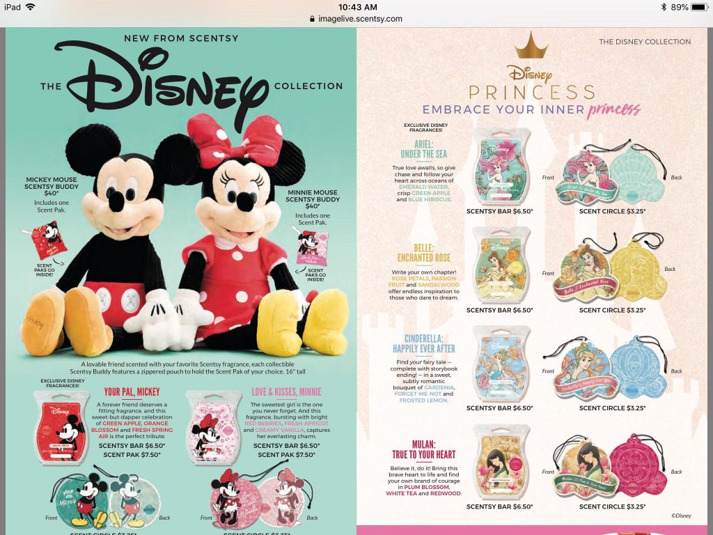 Disney and Scentsy Collaborate to Give Characters Fragrance - Decor
