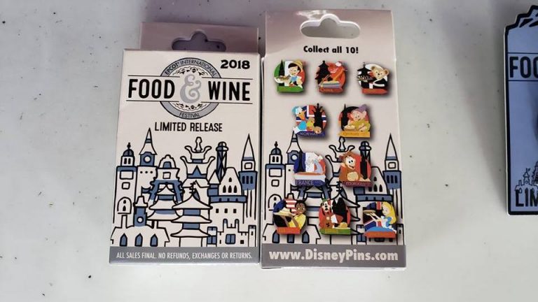 Tasty New Epcot Food and Wine Disney Trading Pins - News
