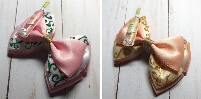 Food and Wine Festival Inspired Bows - Hair Accessories