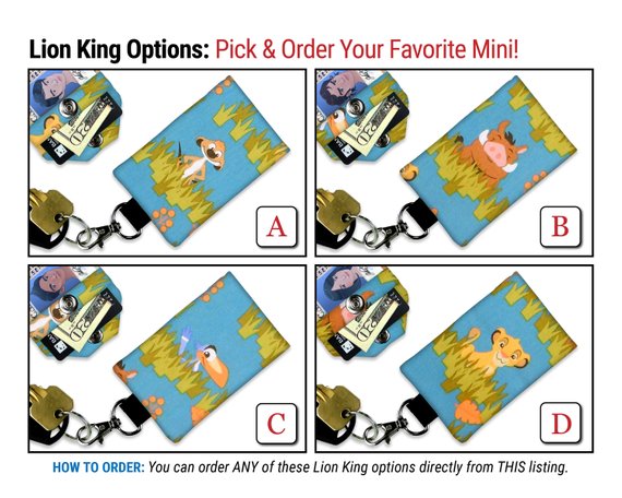 You'll Be the King of the Jungle With These Lion King Card Holders - Shop