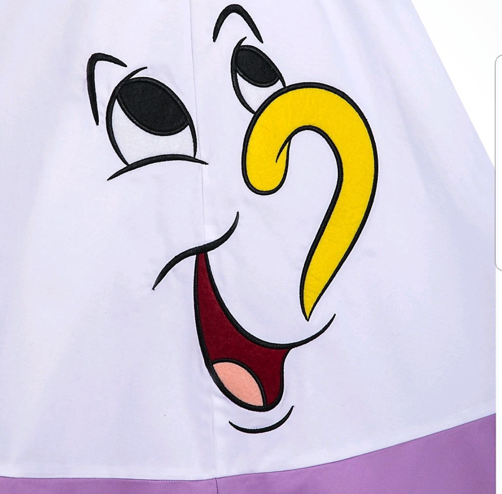 It's All About The Details On This Enchanting Chip Inspired Dress From ...