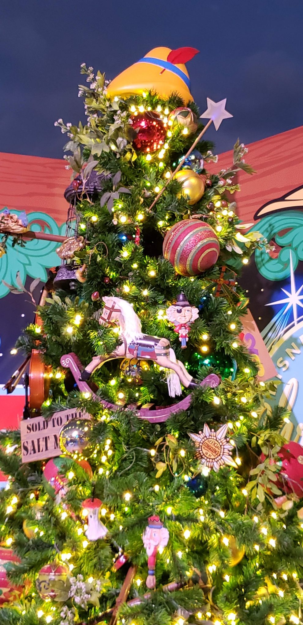 Style And Merriment Are The Center Of The Disney Springs Christmas Tree ...