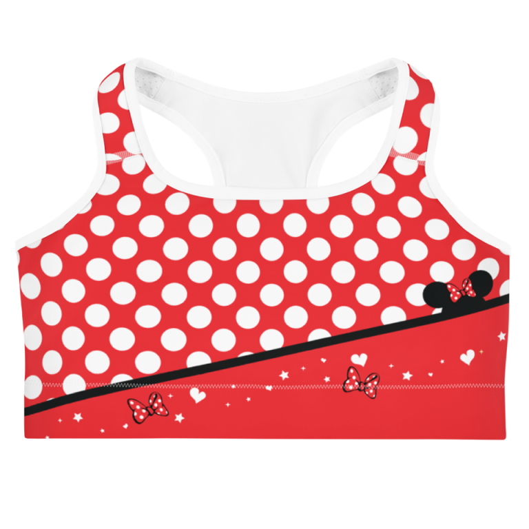 Make Your Workout Disney Chic With This Minnie Inspired Sports Bra